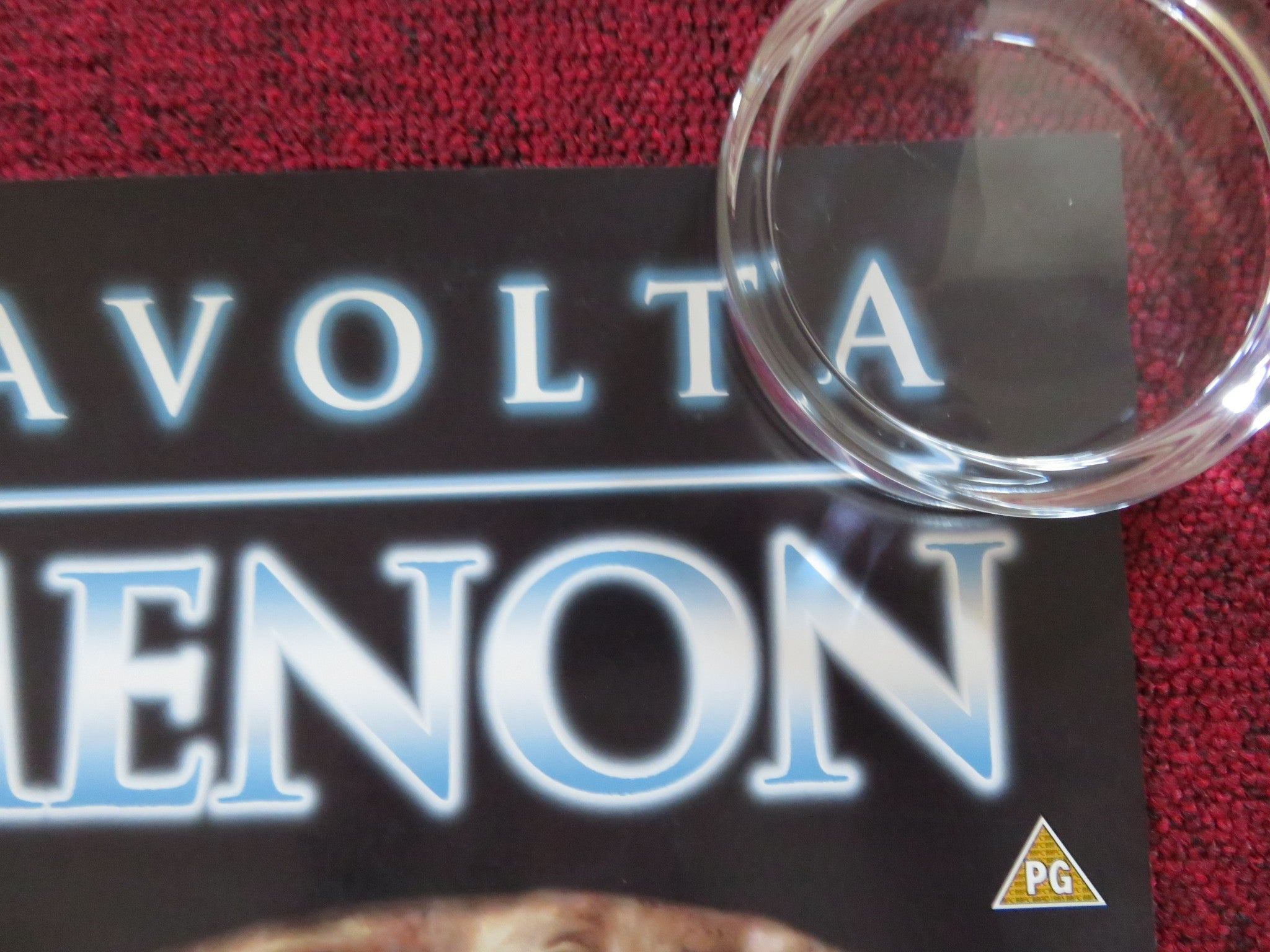 PHENOMENON VHS VIDEO POSTER JOHN TRAVOLTA ROBERT DUVALL 1996 ...
