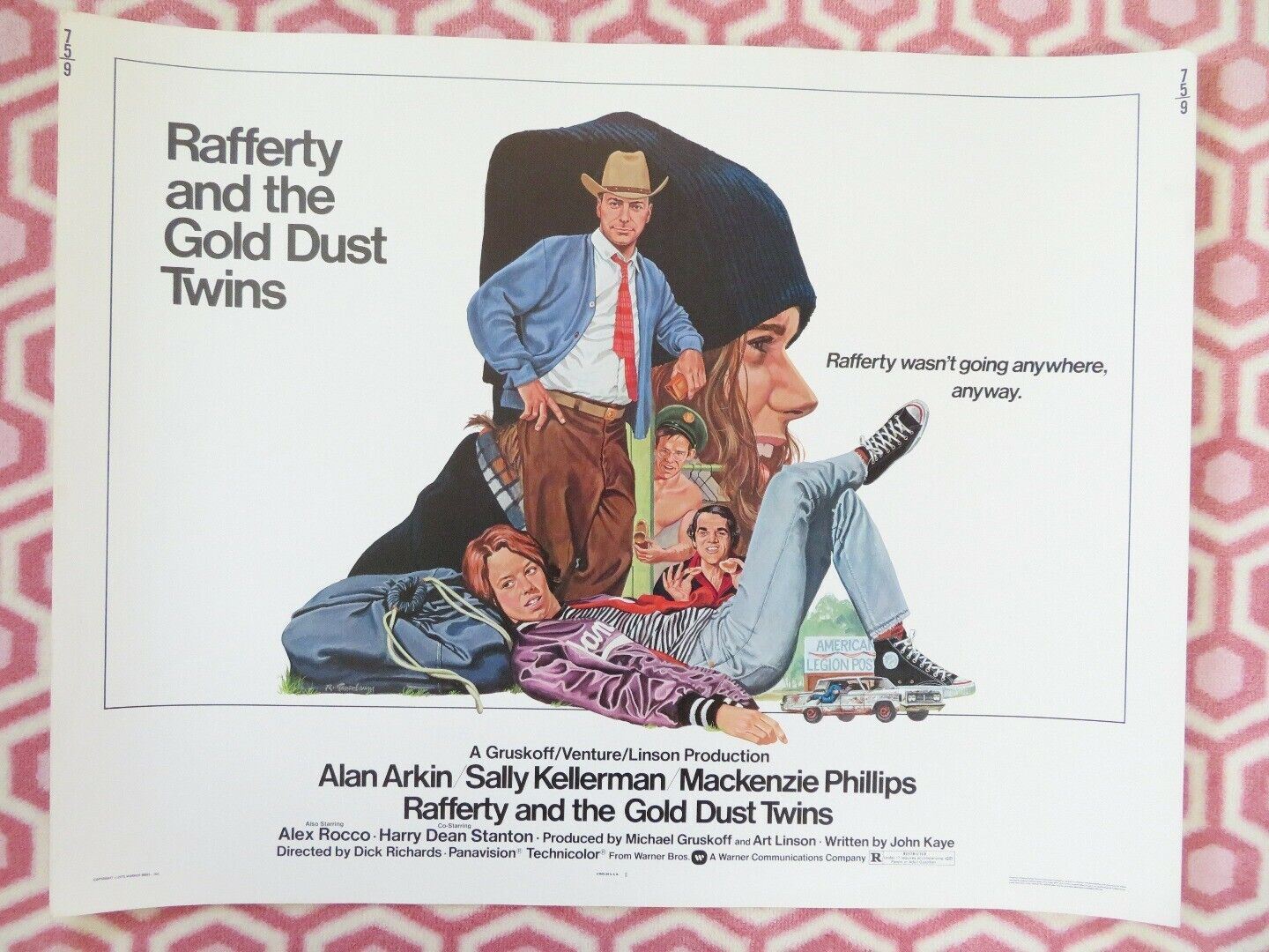 RAFFERTY AND THE GOLD DUST TWINS US HALF SHEET (22"x 28") POSTER ALAN ...
