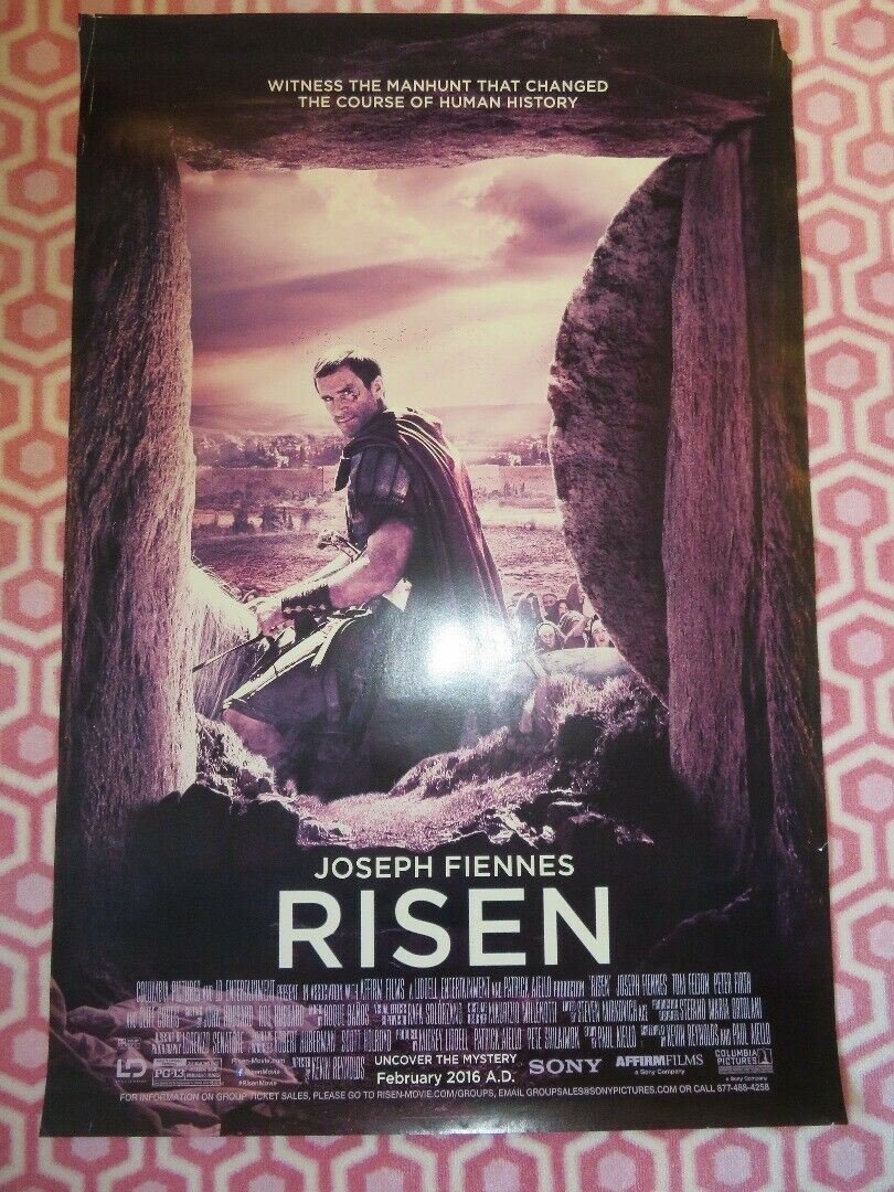 RISEN US ONE SHEET ROLLED POSTER JOSEPH FIENNES TOM FELTON 2016 ...