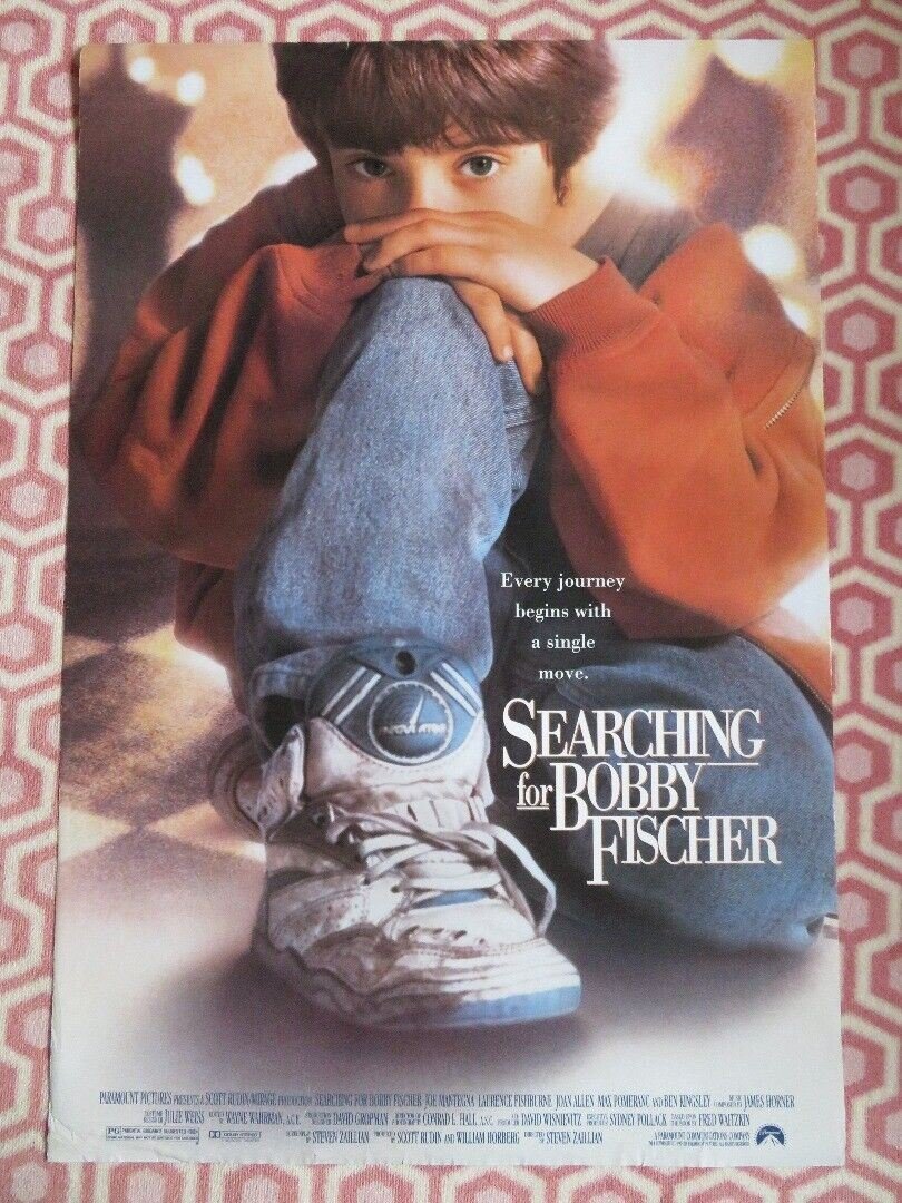 SEARCHING FOR BOBBY FISHER ONE SHEET ROLLED POSTER JOE MANTEGNA 1993 ...