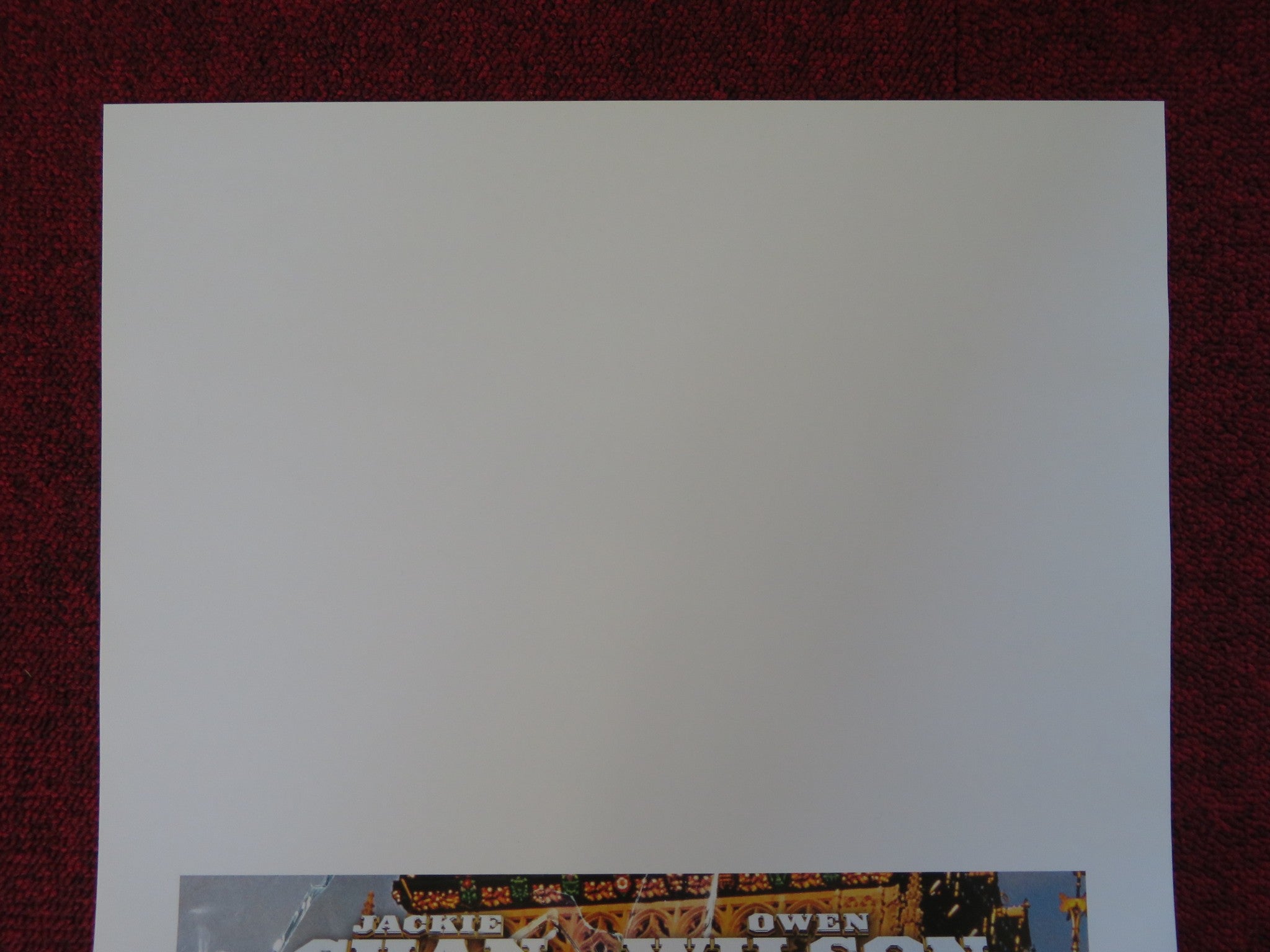 SHANGHAI KNIGHTS ITALIAN LOCANDINA POSTER JACKIE CHAN OWEN WILSON 2003 ...