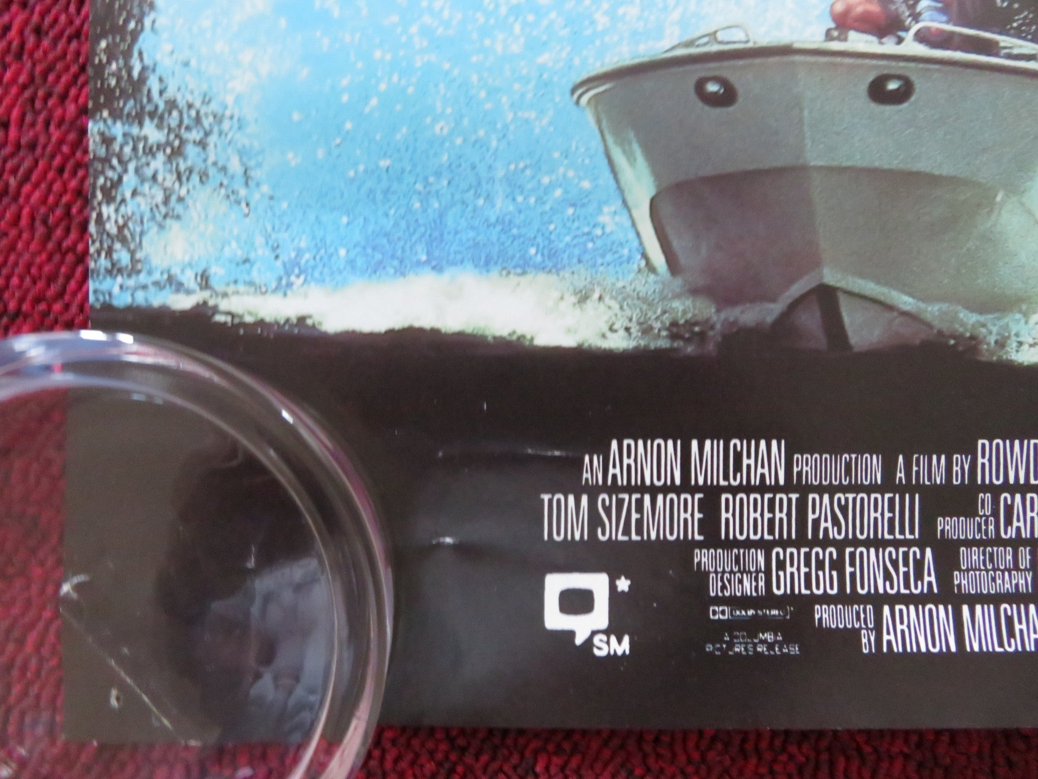 STRIKING DISTANCE VHS VIDEO POSTER BRUCE WILLIS 1993 – Rendezvous Cinema