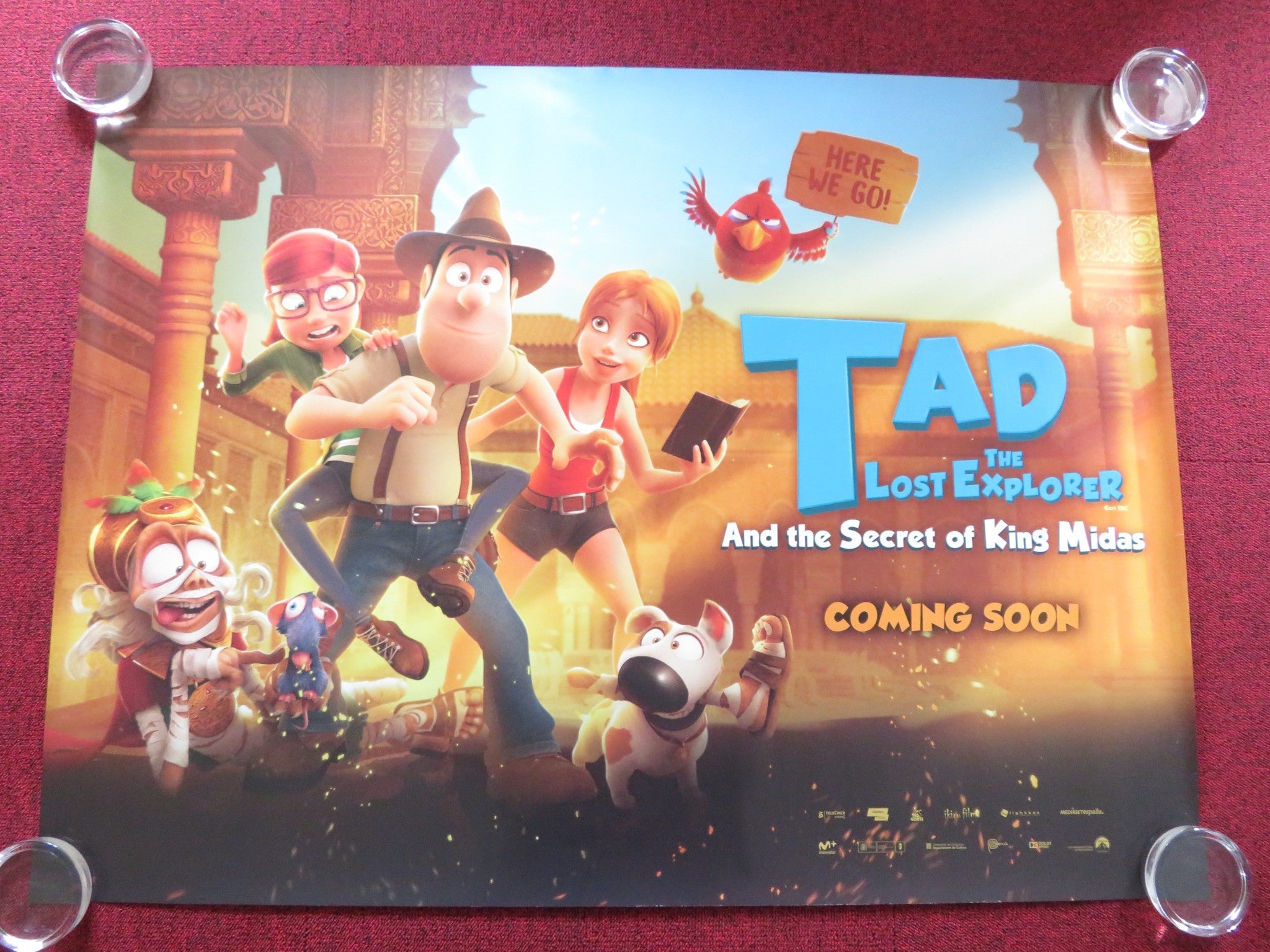 TAD: THE LOST EXPLORER UK QUAD (30"x 40") ROLLED POSTER OSCAR BARBERAN ...