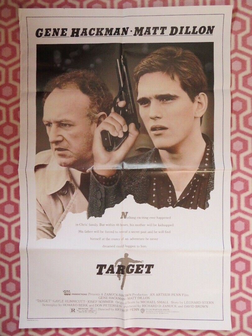 TARGET US ONE SHEET POSTER GENE HACKMAN MATT DILLON 1985 – Rendezvous ...