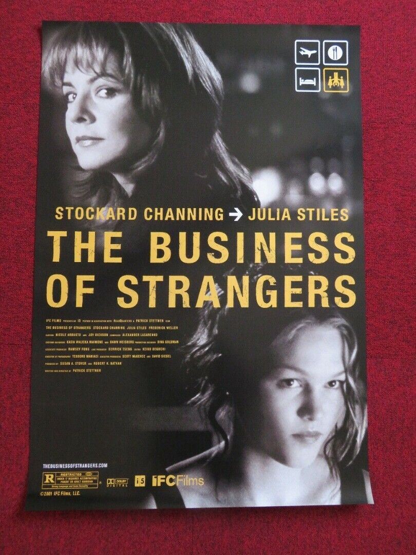 THE BUSINESS OF STRANGERS US ONE SHEET ROLLED POSTER JULIA STILES 2001 ...