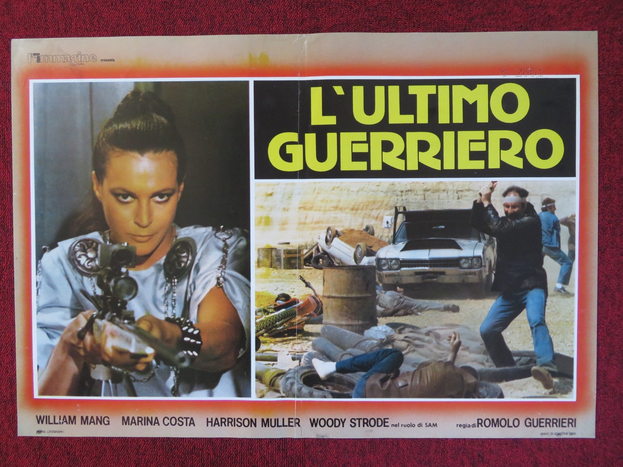 THE FINAL EXECUTIONER ITALIAN FOTOBUSTA POSTER WILLIAM MANG MARINA COS ...