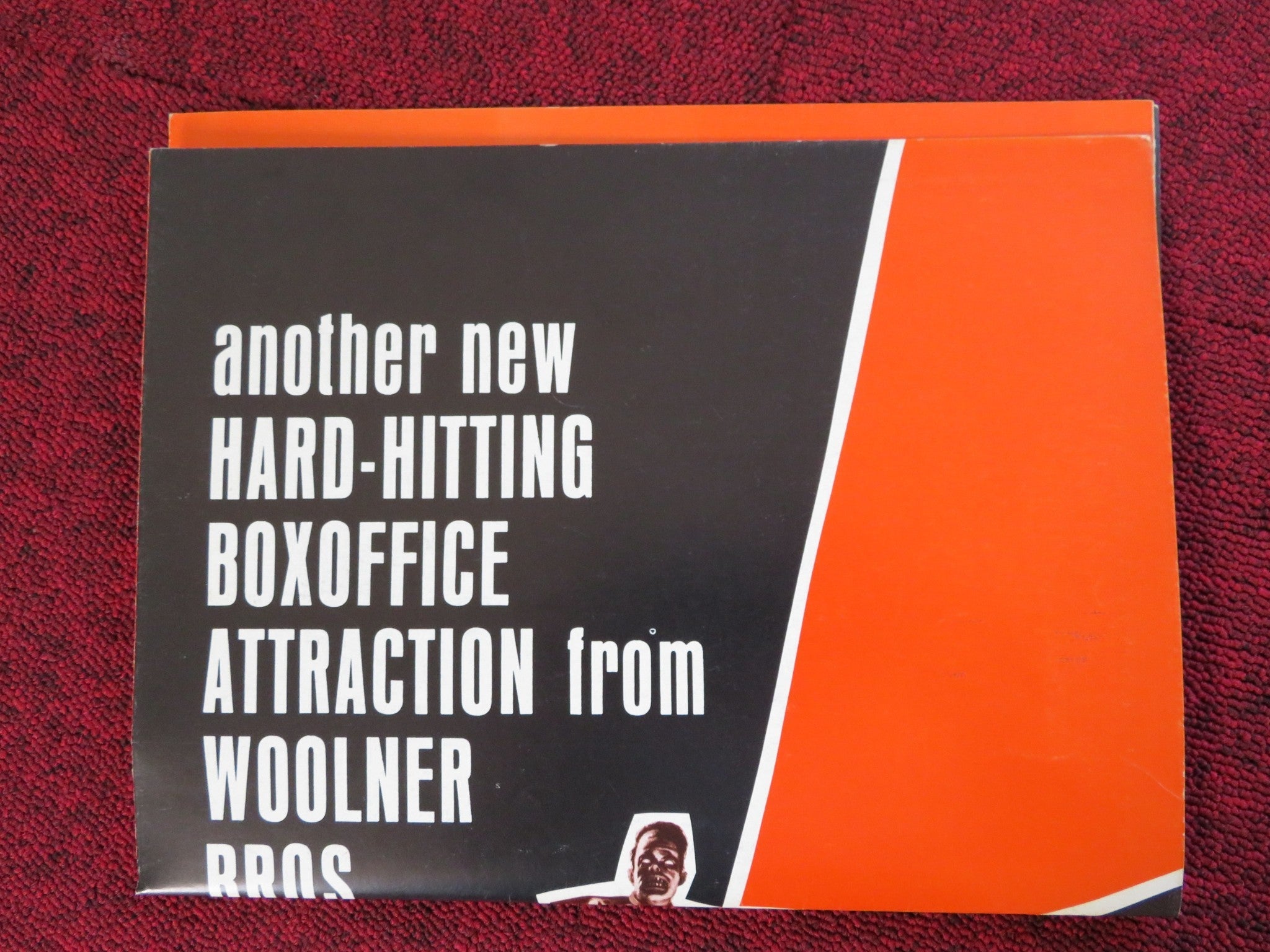 THE HUMAN DUPLICATORS UNCUT FOLDED PRESS BOOK GEORGE NADER BARBARA NIC ...
