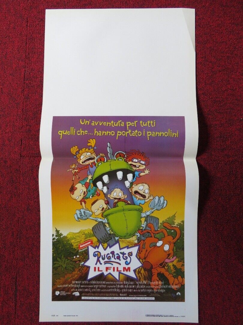 THE RUGRATS MOVIE ITALIAN LOCANDINA (27"x13") POSTER ELIZABETH DAILY ...