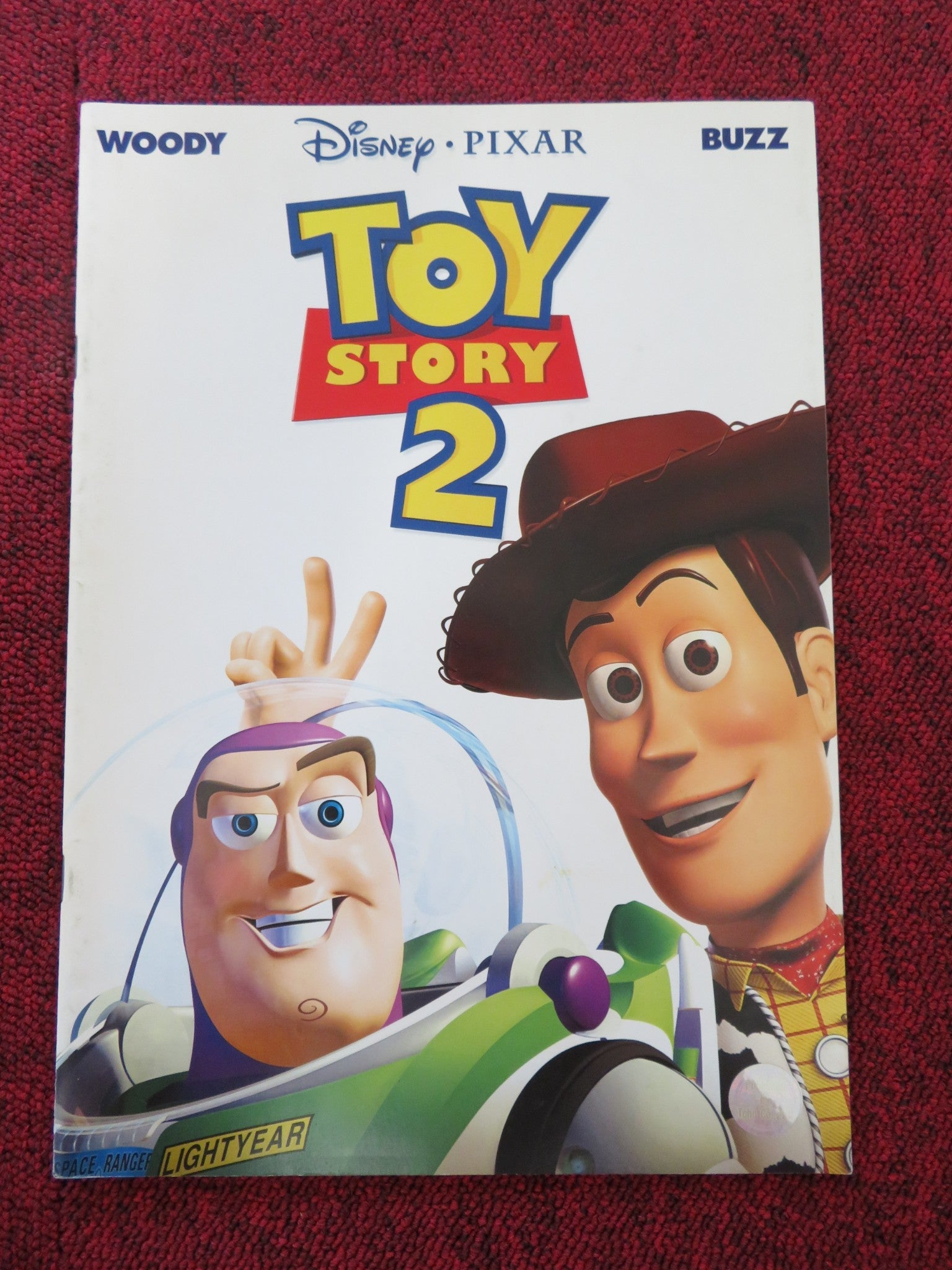 TOY STORY 2 JAPANESE BROCHURE / PRESS BOOK DISNEY TOM HANKS TIM ALLEN ...
