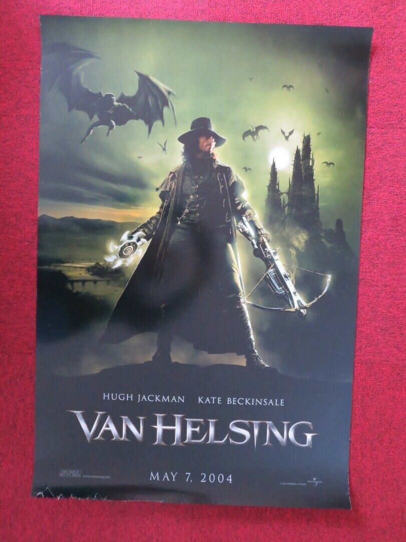 VAN HELSING US ONE SHEET ROLLED POSTER HUGH JACKMAN KATE BECKINSALE 20 ...