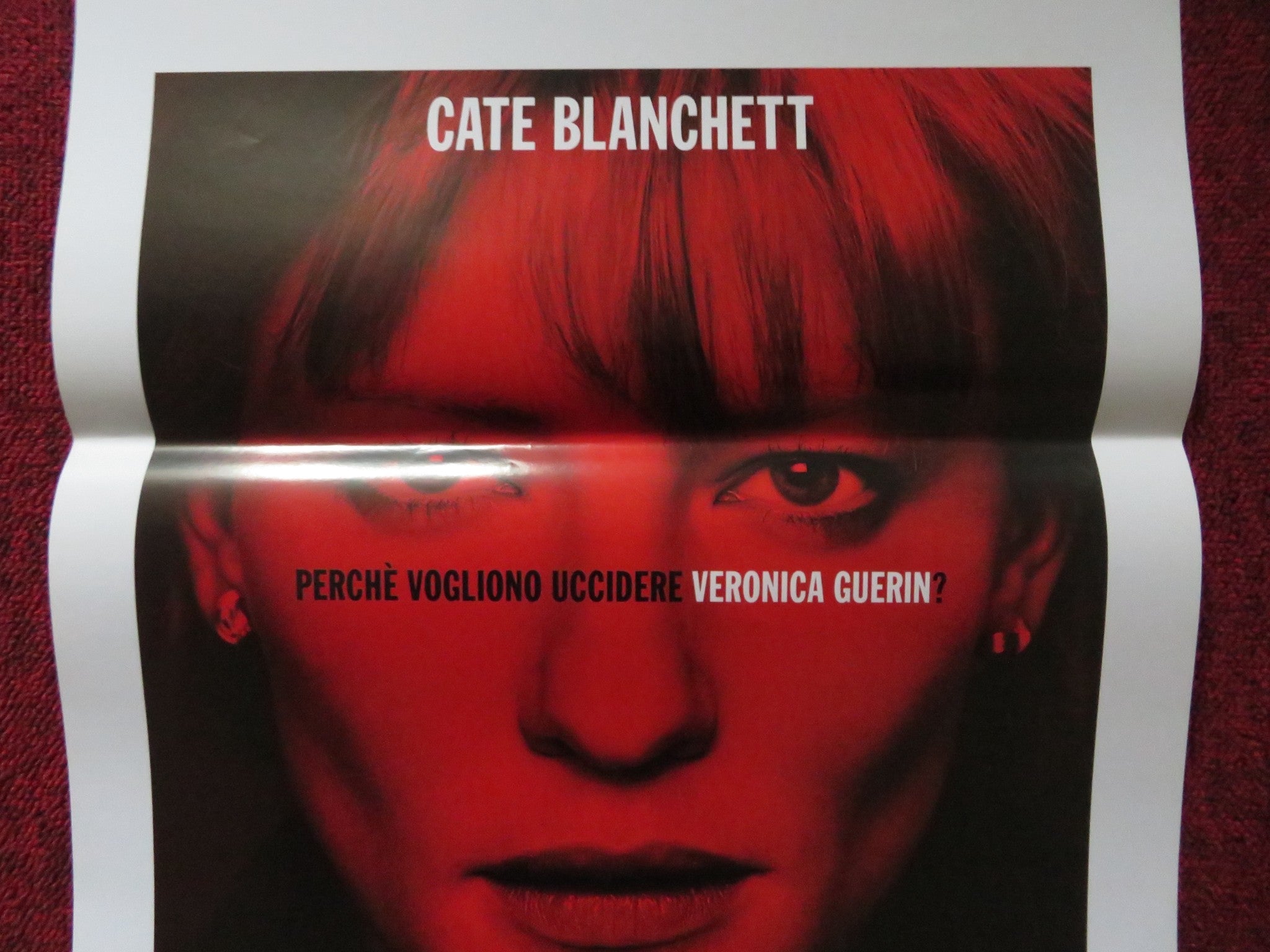 VERONICA GUERIN ITALIAN LOCANDINA POSTER CATE BLANCHETT GERARD BLANCHE ...