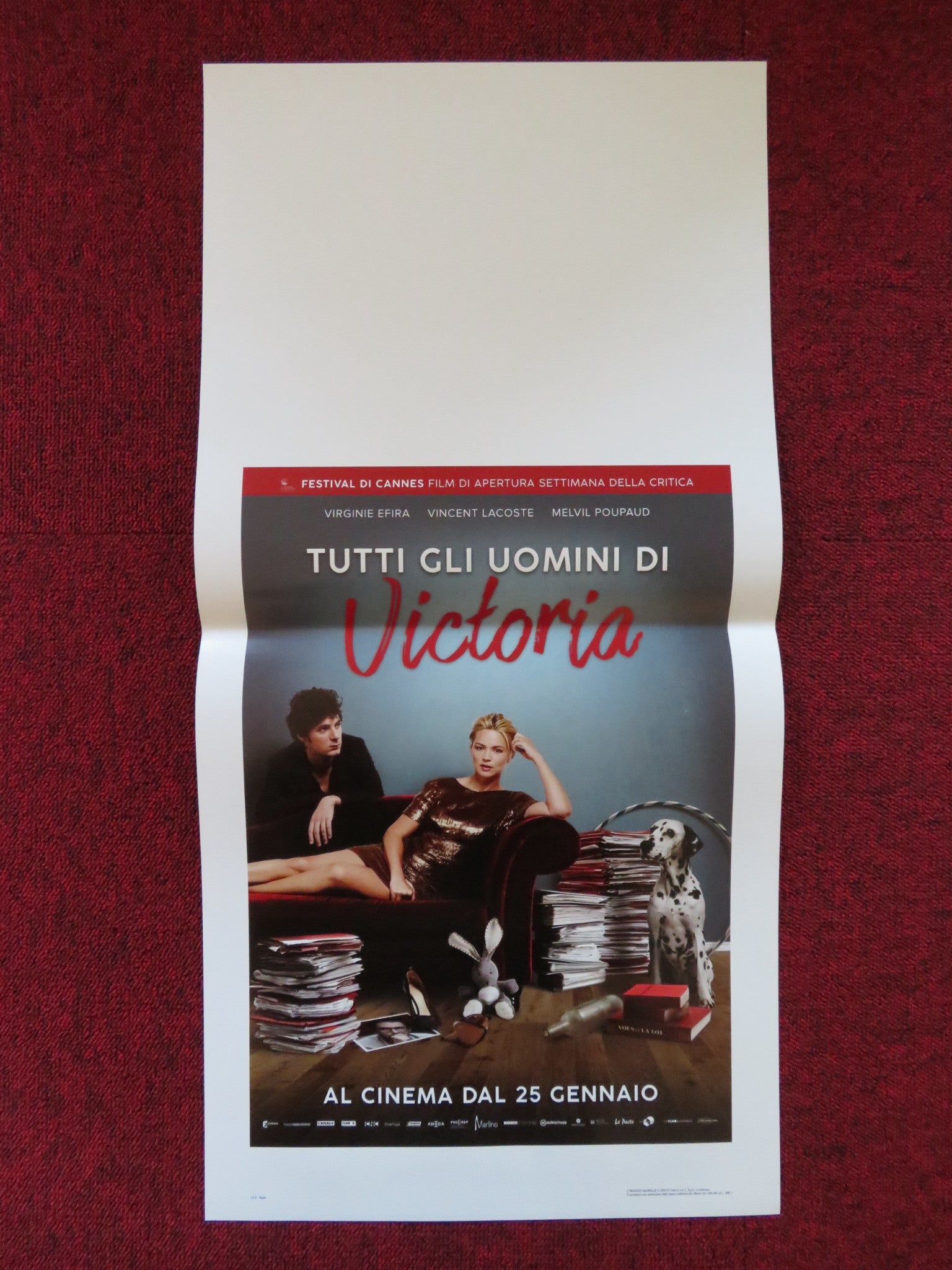 VICTORIA ITALIAN LOCANDINA POSTER VIRGINE EFIRA VINCENT LACOSTE 2016 ...